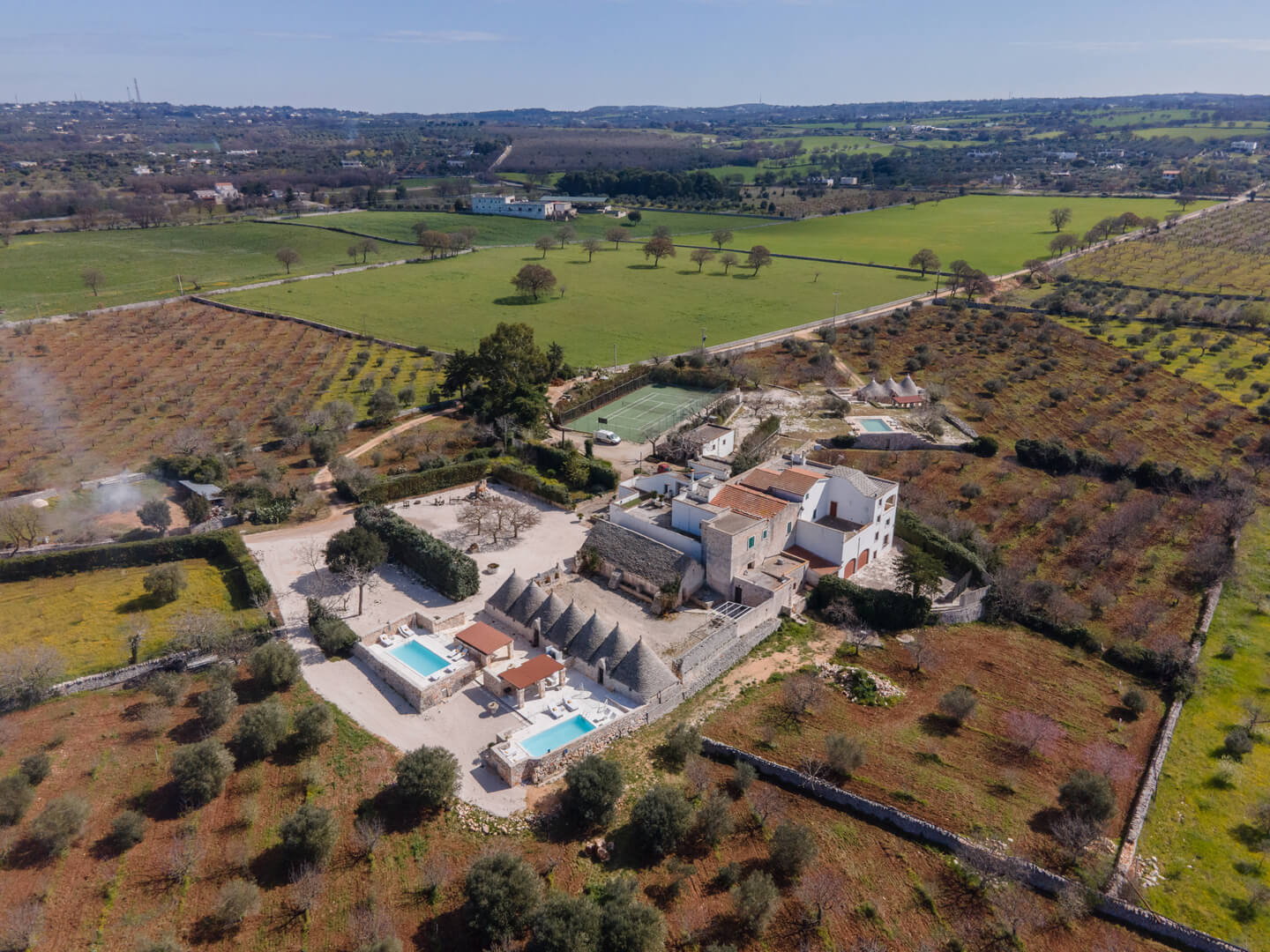 Masseria con Trulli originali in Puglia | Trulli Guadiano